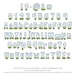 Digital Stitch Alpha PNG, Faux Embroidery Applique Patch Letters ...