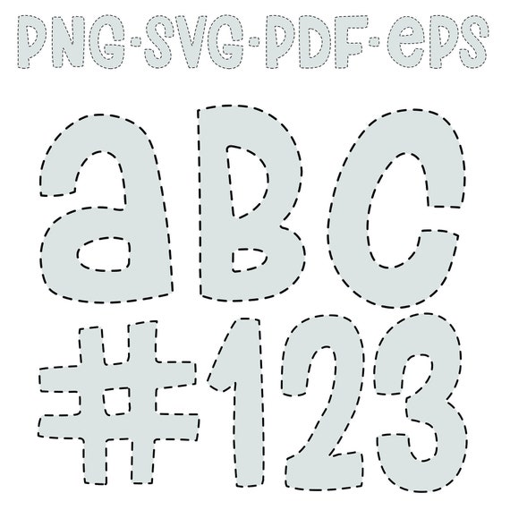 Digital Dash Doodle With Transparent Inside PNG SVG EPS - Etsy