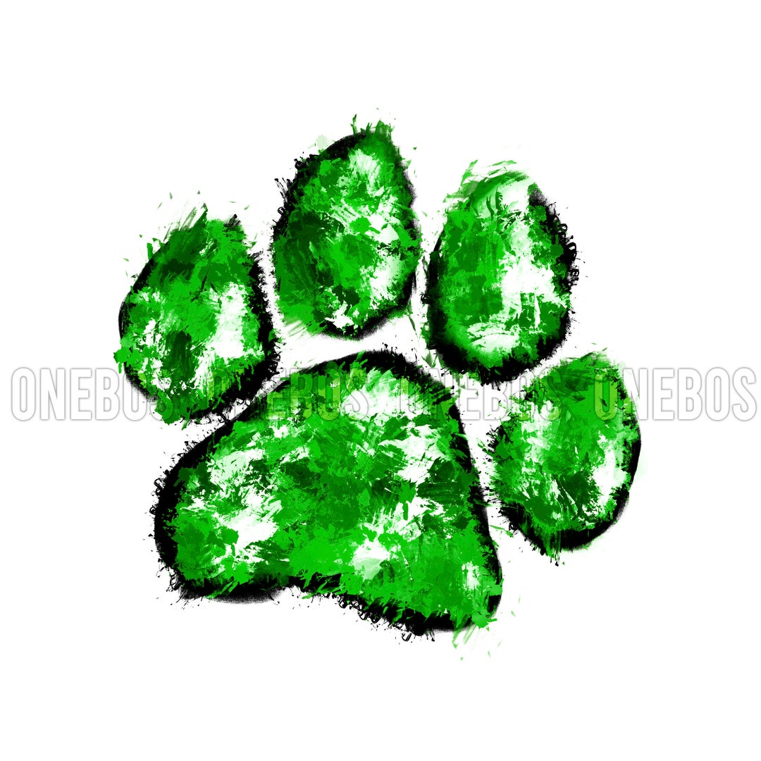Paw PNG, Digital Element, Distress Splatter Patch, Grunge Airbrush ...