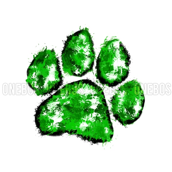 Green Paw - Etsy