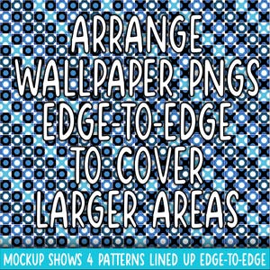 Wallpaper Background - Digital Paper | Seamless | Hand Drawn Grid ...