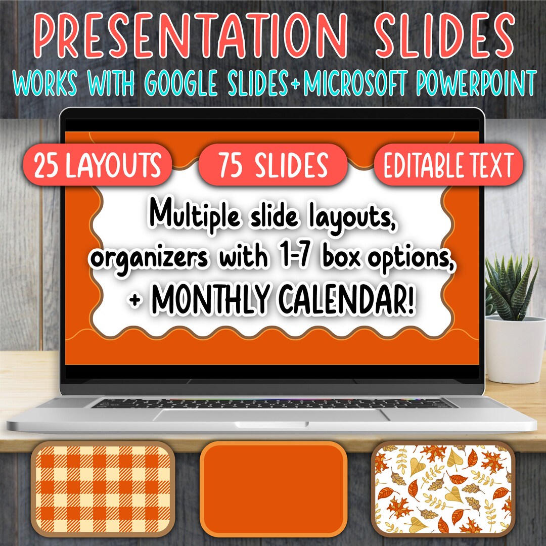 Google Slide & Powerpoint Templates (editable) | Teacher Presentation ...
