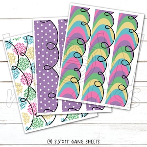 Doodle Borders for Bulletin Boards | Print & Cut, Seamless | Classroom ...