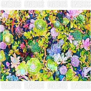 Digital File Succulents Background | Watercolor Clipart Background ...