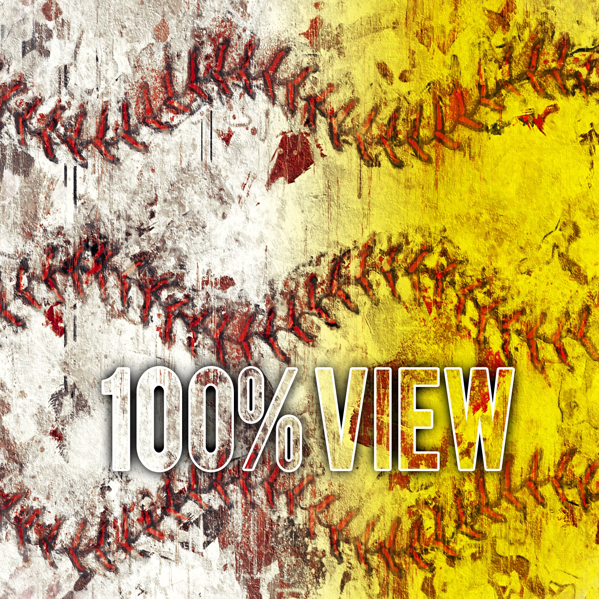 Baseball & Softball Half N Half Split Clip Art Backgrounds - Etsy