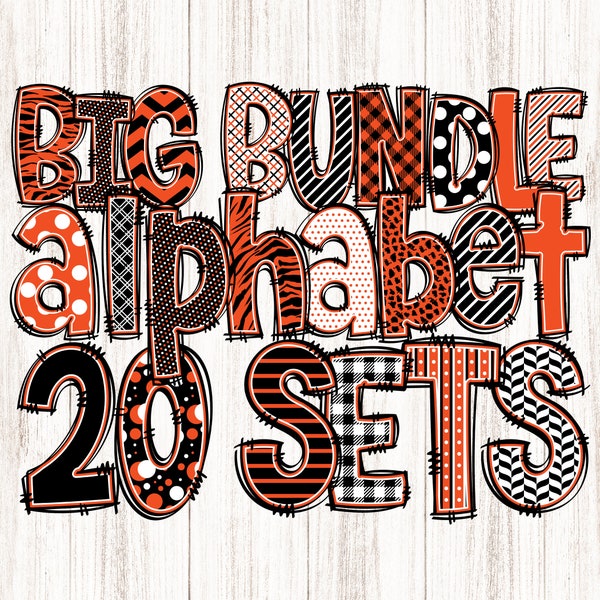 Chevron Letters - Etsy