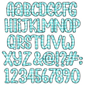 Pencil Paper Doodle Alphabet Pack PNG Hand Drawn Uppercase Letters ...