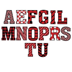 Digital Download | Chunky Red Black White Pattern Fill | PNG Clipart ...