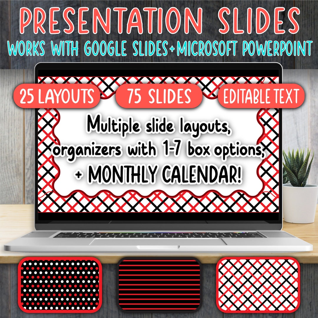 Google Slide & Powerpoint Templates (editable) | Teacher Presentation ...