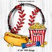 Baseball Snacks PNG, Commercial Use, Doodle Baseball Illustration, DIY ...