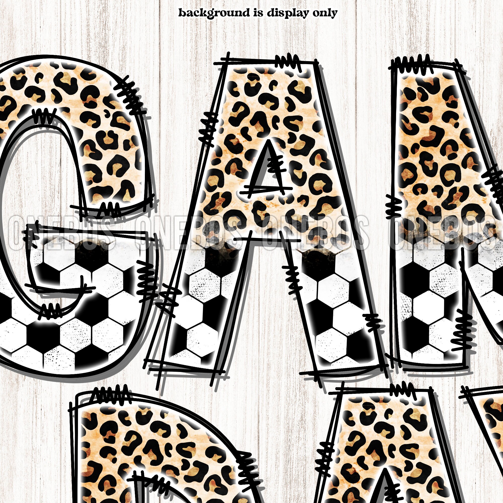 Game Day Soccer PNG Design With Stacked Wording Doodle - Etsy