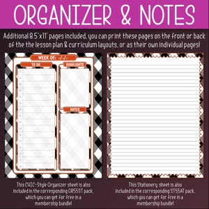 Lesson Plan Sheets & Curriculum Maps (editable) | Teacher Planner ...