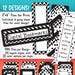 Digital Bookmarks (printable), Clipart Bundle Set of 12 | Lined & Blank ...