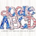 Stars N Stripes Alpha Bundle of 4 Designs, Stars, Stripes, Grunge ...