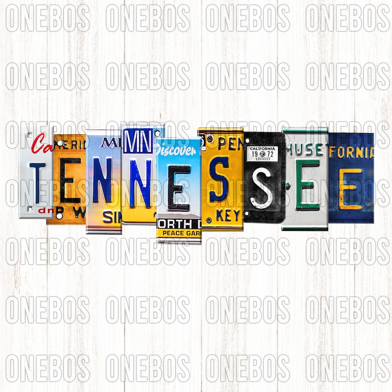 Tennessee Word PNG Digital Word Design Ready to Press | Etsy