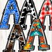 Cowboy Farm Alphabet Bundle, 10 Pack Doodle Alphabet With Bandana ...