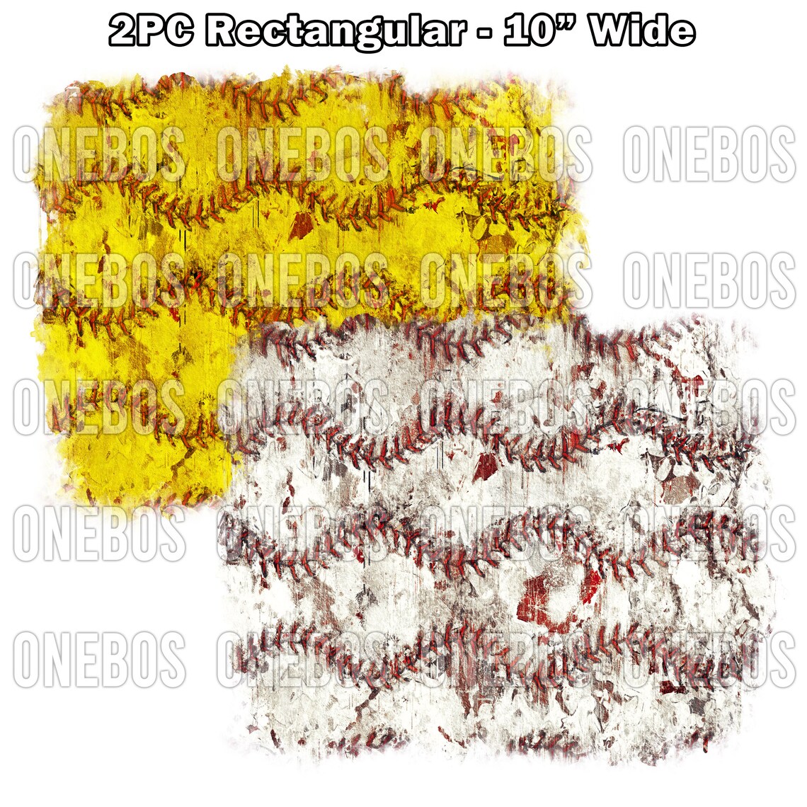 Baseball, Softball Background Patch, Pack of 4 Grunge, Distress, Faded ...