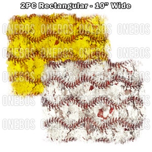 Baseball, Softball Background Patch, Pack of 4 Grunge, Distress, Faded ...