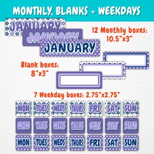 Wall Calendar - Pocket Chart for Teachers | Daisy, Floral, Diamonds ...