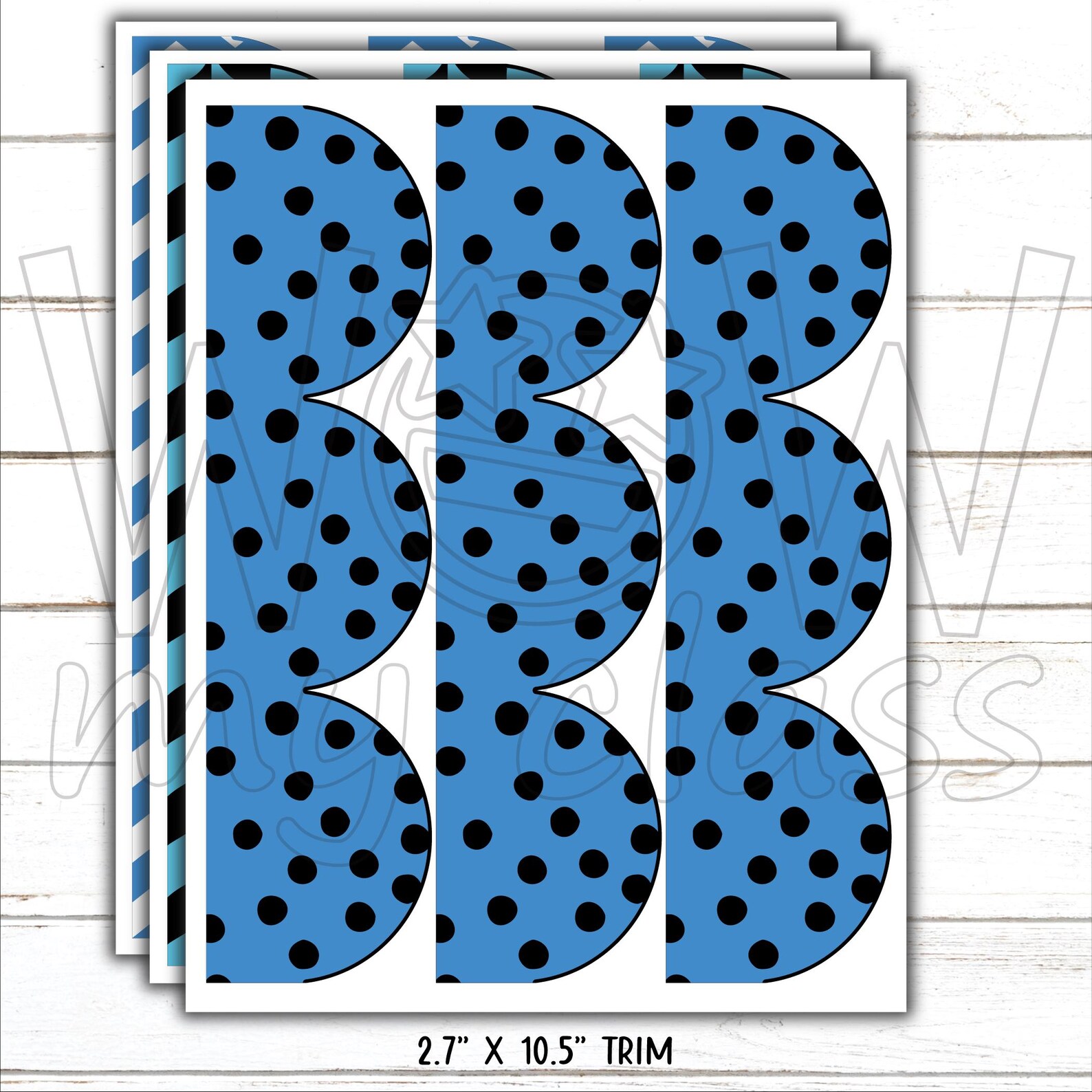 Borders for Bulletin Boards | Print & Cut, Seamless | Geometric Shapes ...