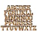 Rustic Alphabet PNG, Decorative Block Marquee Letters & Marquee Numbers ...