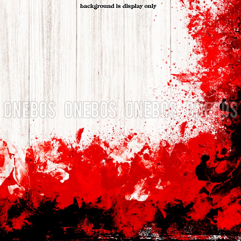 Grunge Red & Black Background Backsplash Distress Frame - Etsy