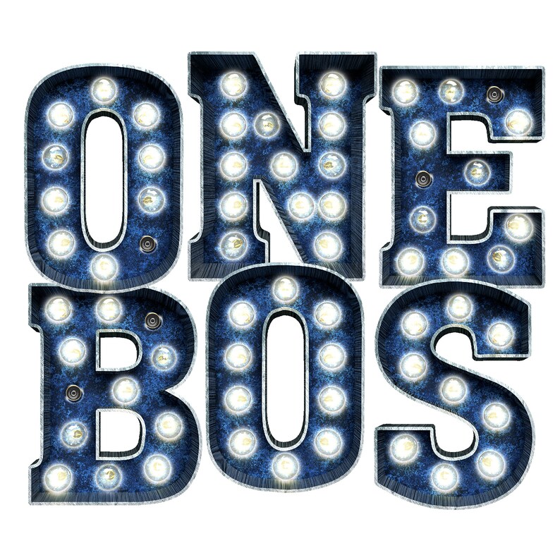 Navy Blue Alphabet Marquee VS2.0 Letters & Numbers PNG - Etsy