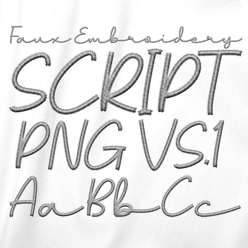 Script Letters - Etsy