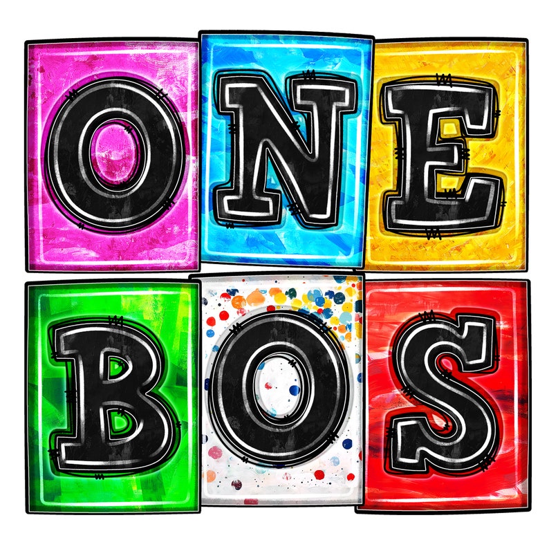 10 Color Basics Boxy Doodle Alphabet PNG, Digital Download, Casual Hand ...