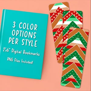 Digital Bookmarks (printable), Clipart Bundle Set of 12 | Lined & Blank ...