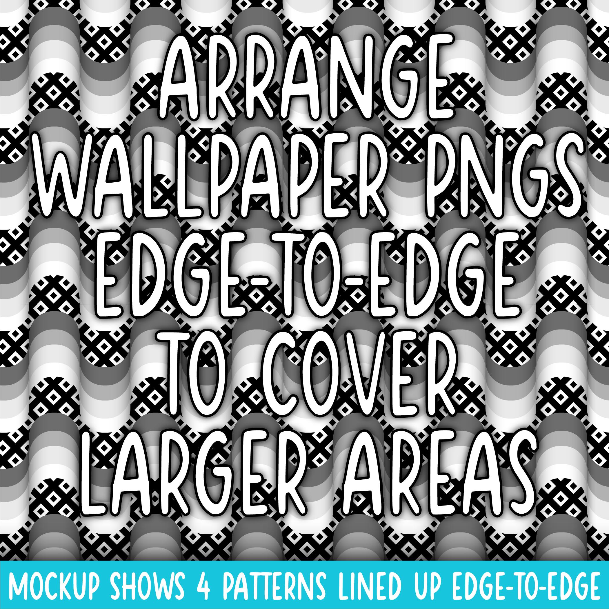 Wallpaper Background - Digital Paper | Seamless | Black, White, Use ...