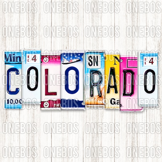 Colorado Word PNG Digital Word Design Ready to Press | Etsy