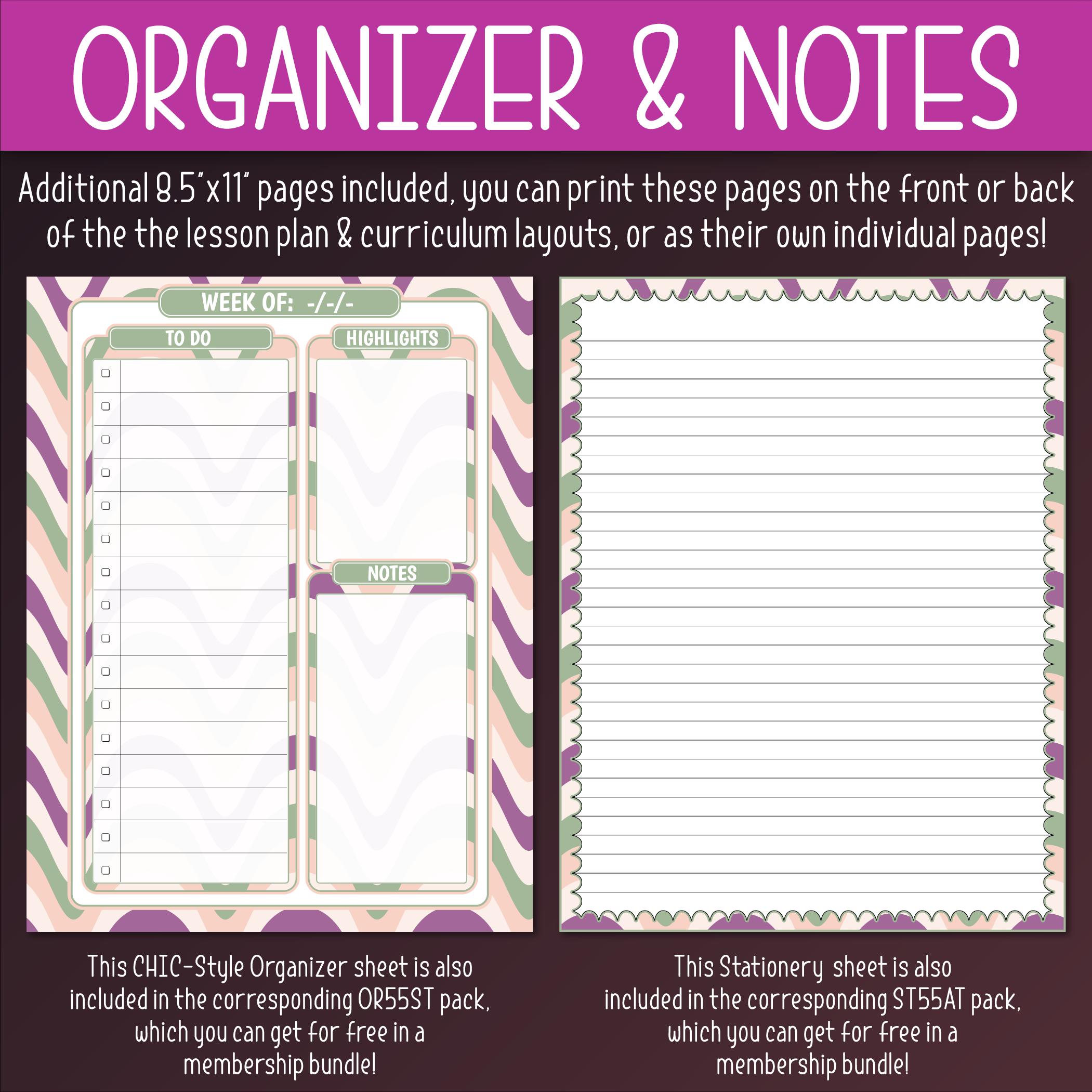Lesson Plan Sheets & Curriculum Maps (editable) | Floral, Diamonds ...