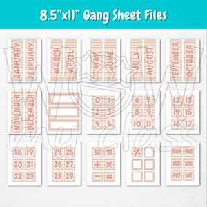 Wall Calendar - Pocket Chart for Teachers | Stripes, Polka Dots, Calm ...