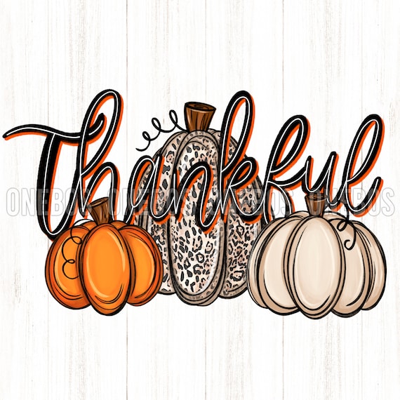 Thanksgiving Pumpkins Clipart