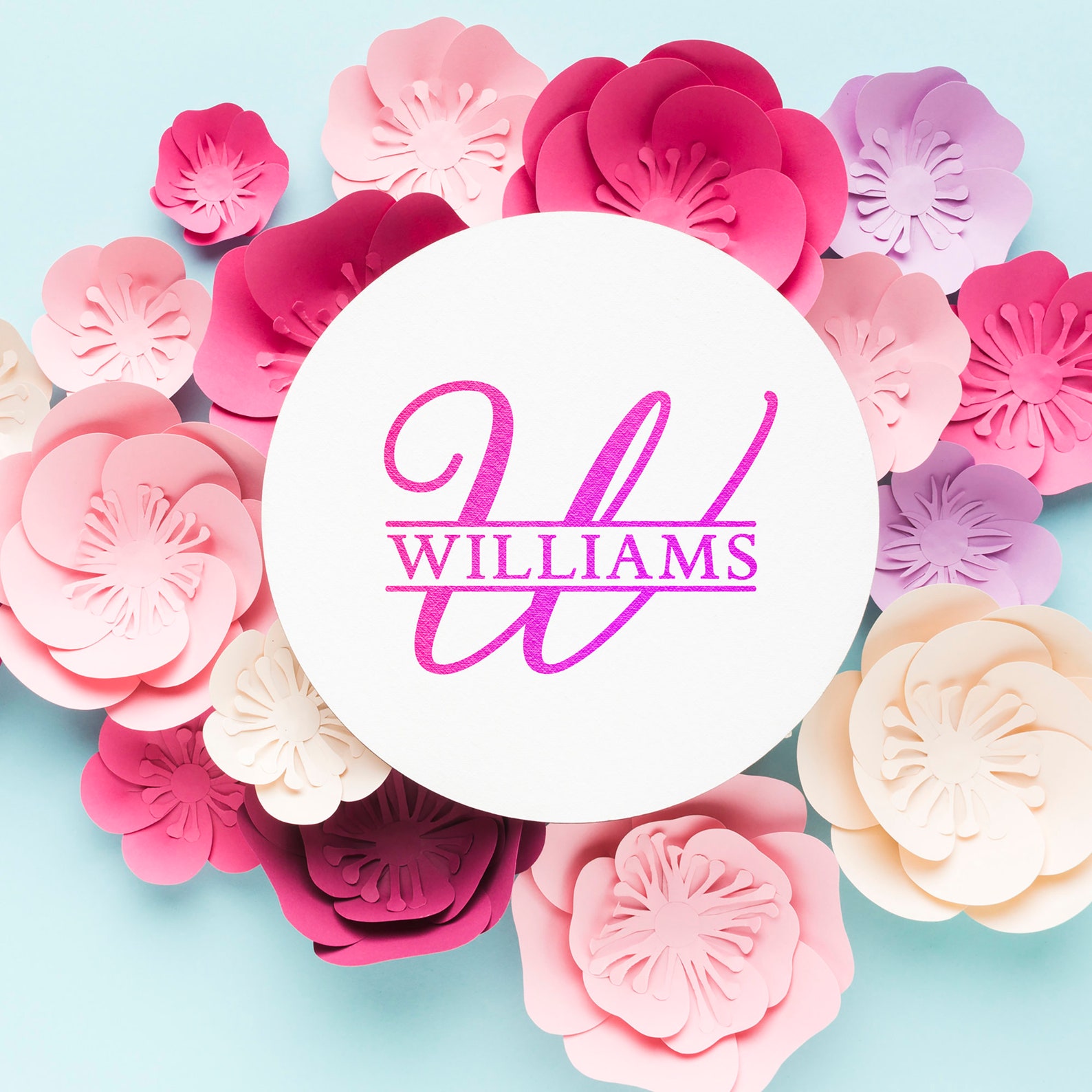 Split Monogram SVG, Bundle of Individual Split Frame Capital Letters A ...