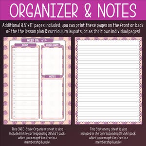 Lesson Plan Sheets & Curriculum Maps (editable) | Floral, Diamonds ...