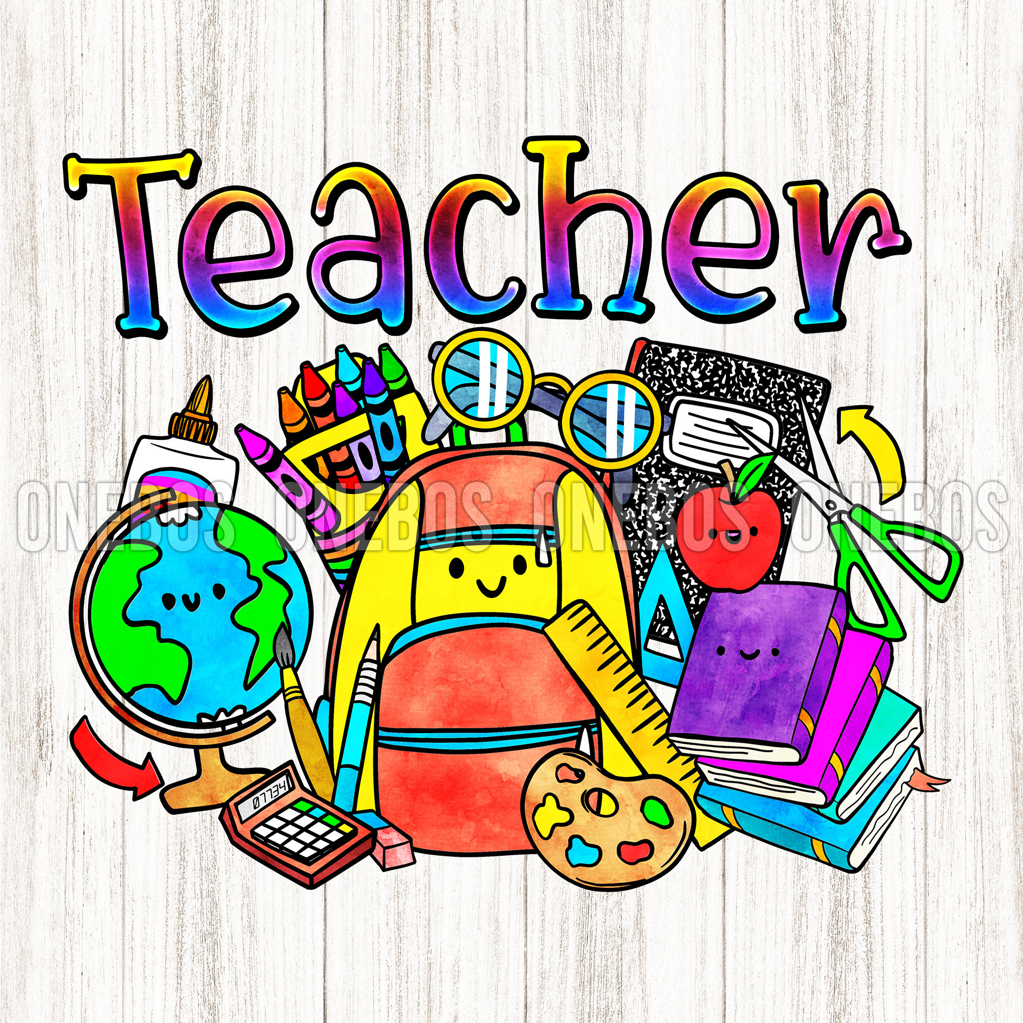 Cute Teacher Clipart