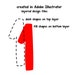 Digital Dash Doodle With Transparent Inside, PNG, SVG, EPS | Alphabet ...
