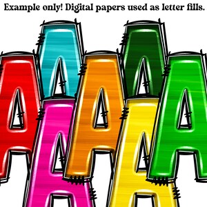 Digital Paper Pack, Set of 14, 12x12 Pngs, Hand Drawn Grunge Painted ...