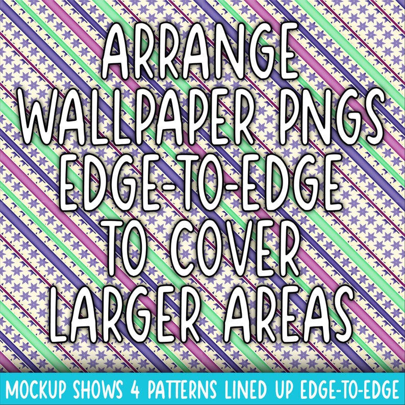 Wallpaper Background - Digital Paper | Seamless | Circles, Dots, Stars ...