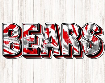 Red Bears Png - Etsy