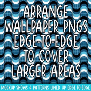 Wallpaper Background - Digital Paper | Seamless | Hand Drawn Grid ...
