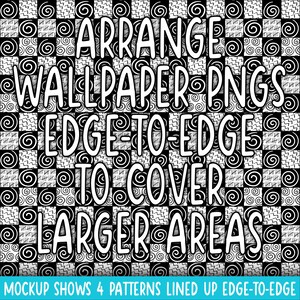 Wallpaper Background - Digital Paper | Seamless | Use Less Ink ...