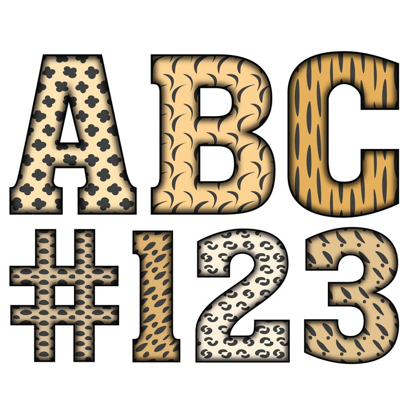 Digital Download Doodle Brown Animal Print Pattern Fill - Etsy