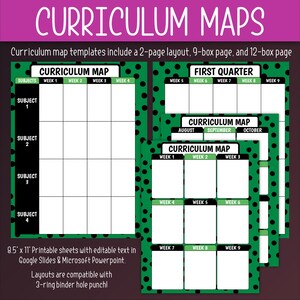 Lesson Plan Sheets & Curriculum Maps editable Geometric Shapes, Circles ...