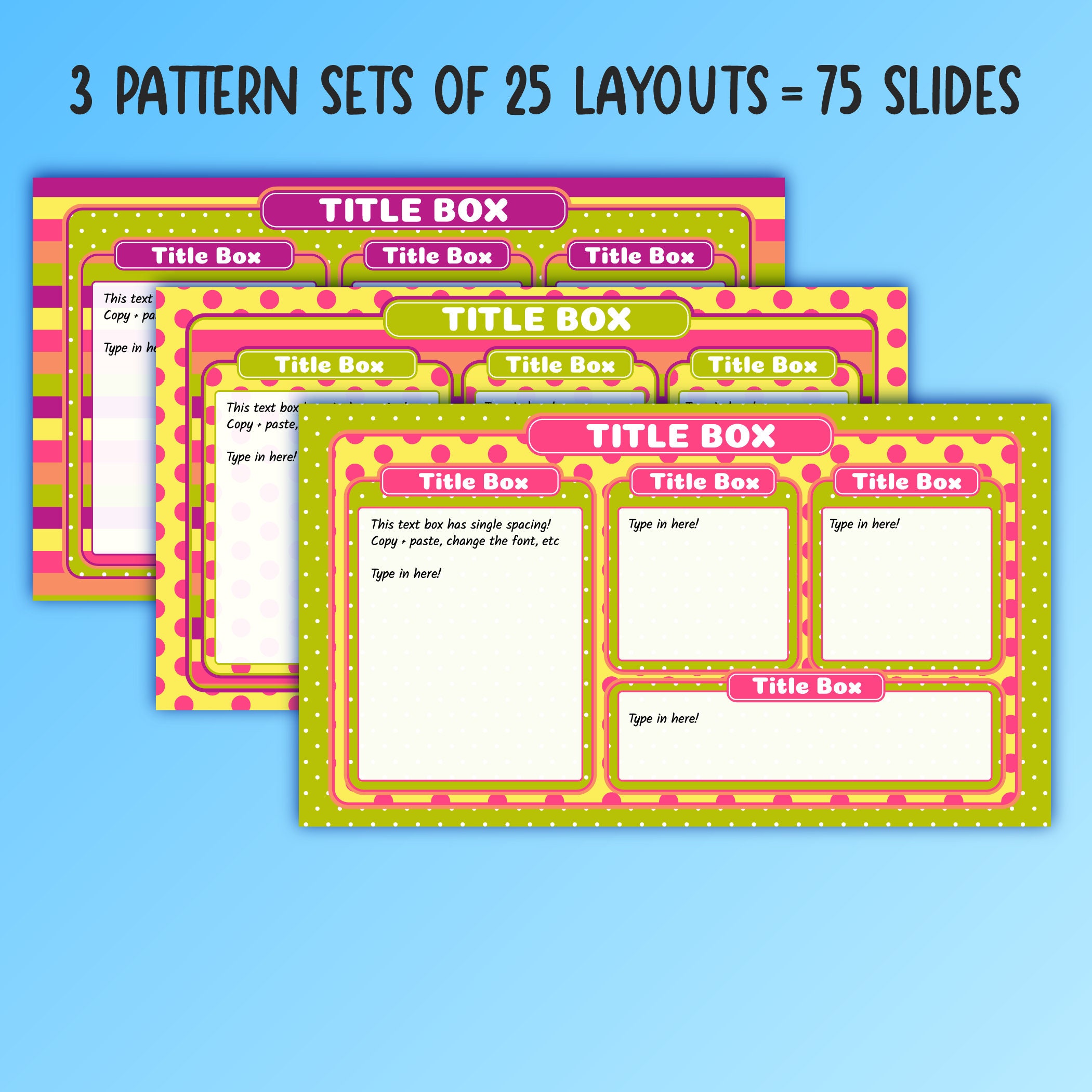 Google Slide & Powerpoint Templates (editable) | Teacher Presentation ...