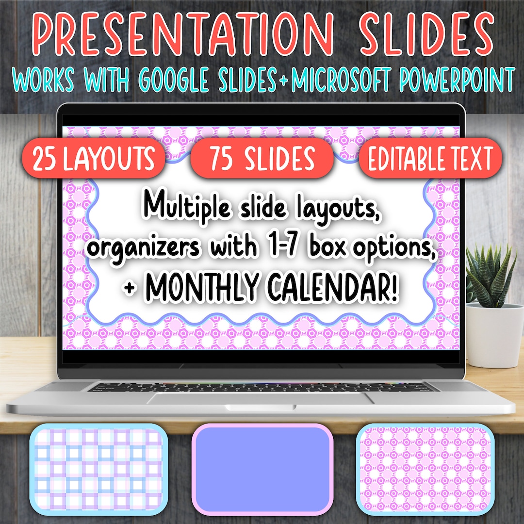 Google Slide & Powerpoint Templates (editable) | Teacher Presentation ...