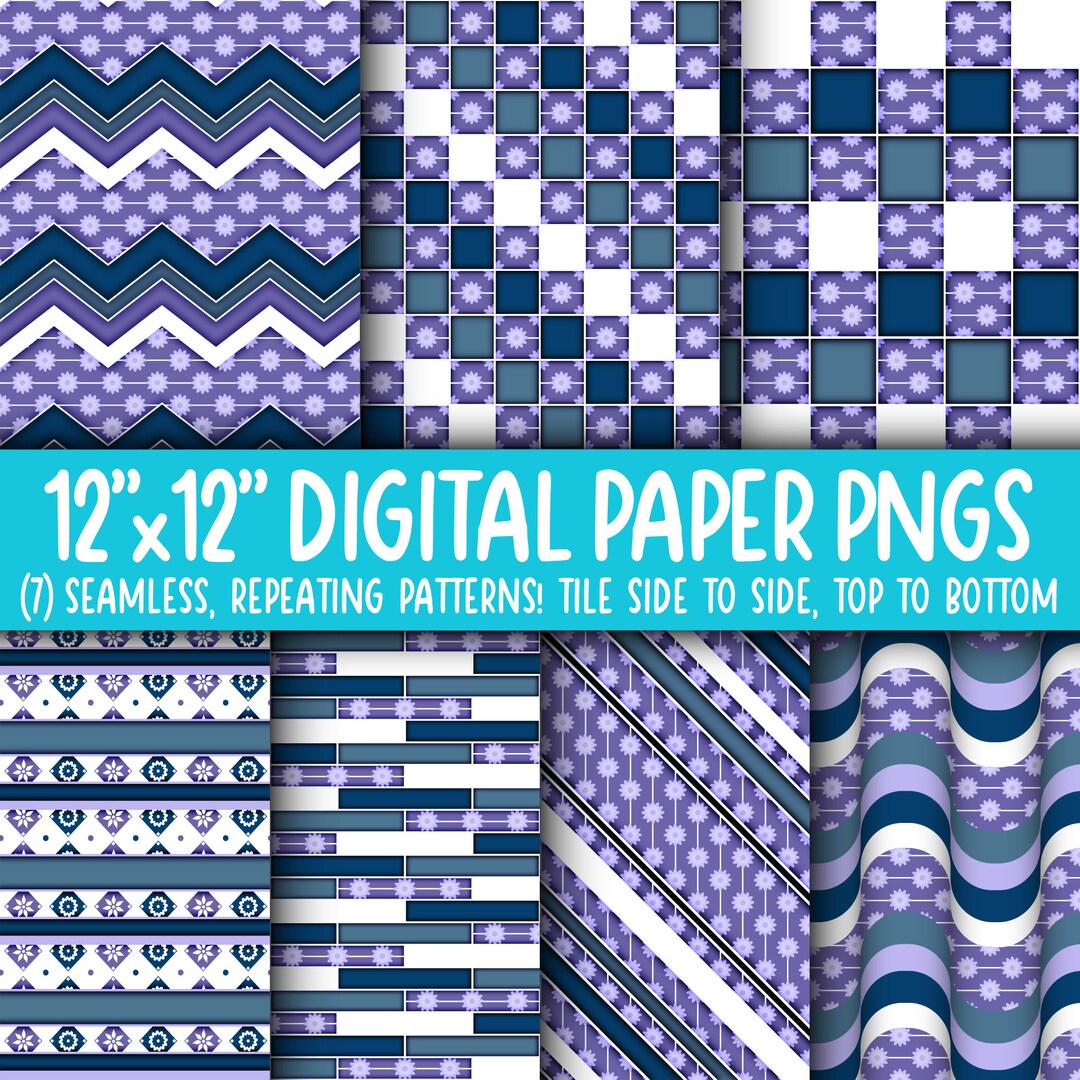 Wallpaper Background - Digital Paper | Seamless | Chevron, Brick ...