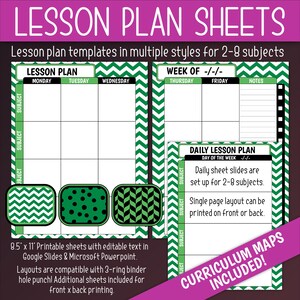 Lesson Plan Sheets & Curriculum Maps editable Geometric Shapes, Circles ...